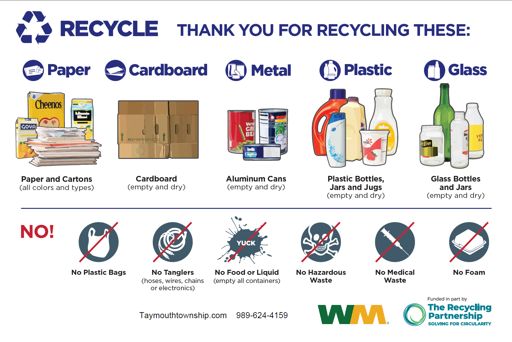Taymouth Township Trash and Recycling – TAYMOUTH TOWNSHIP
